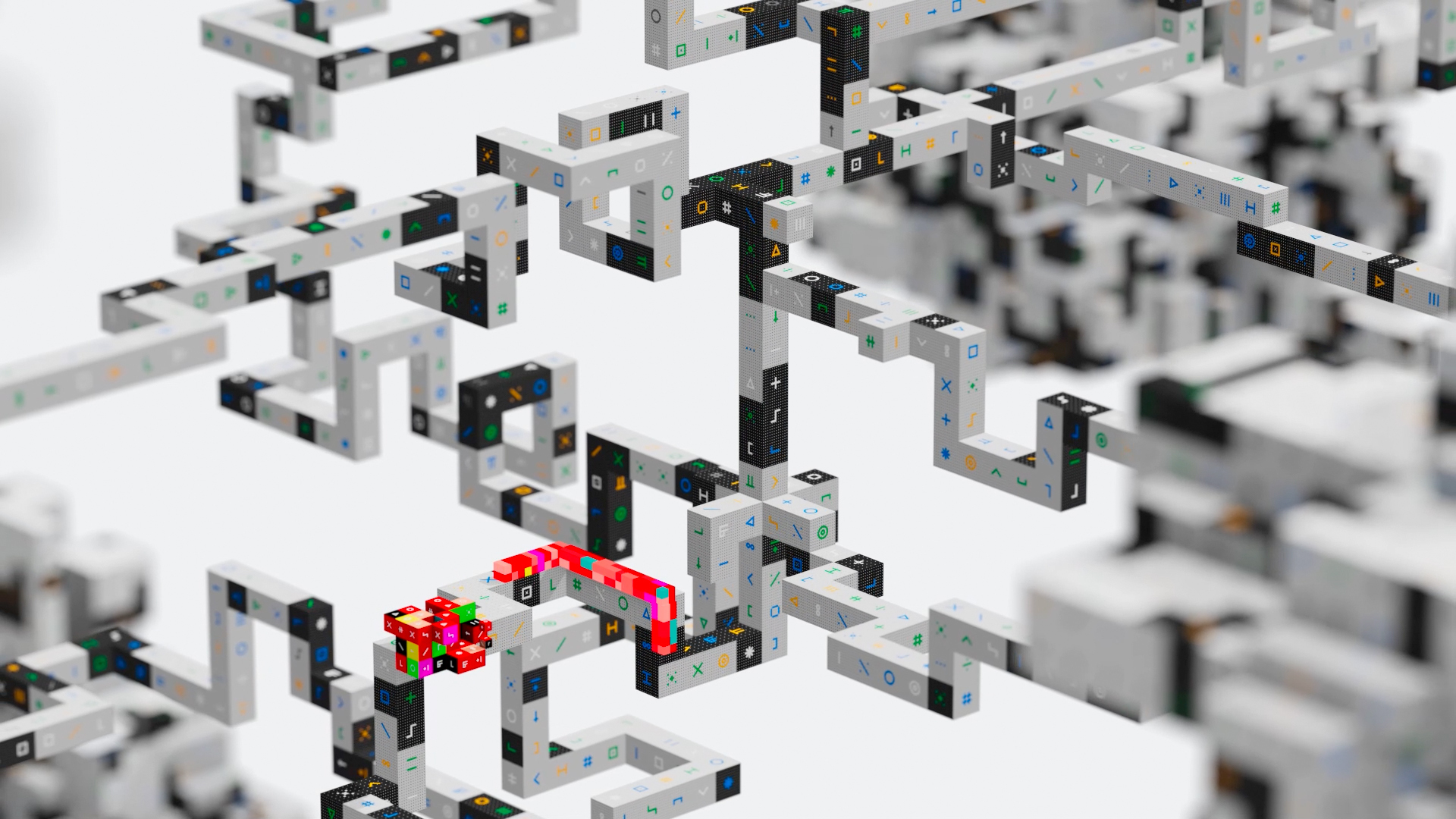 Impeccable graphics packages by Imaginary Forces