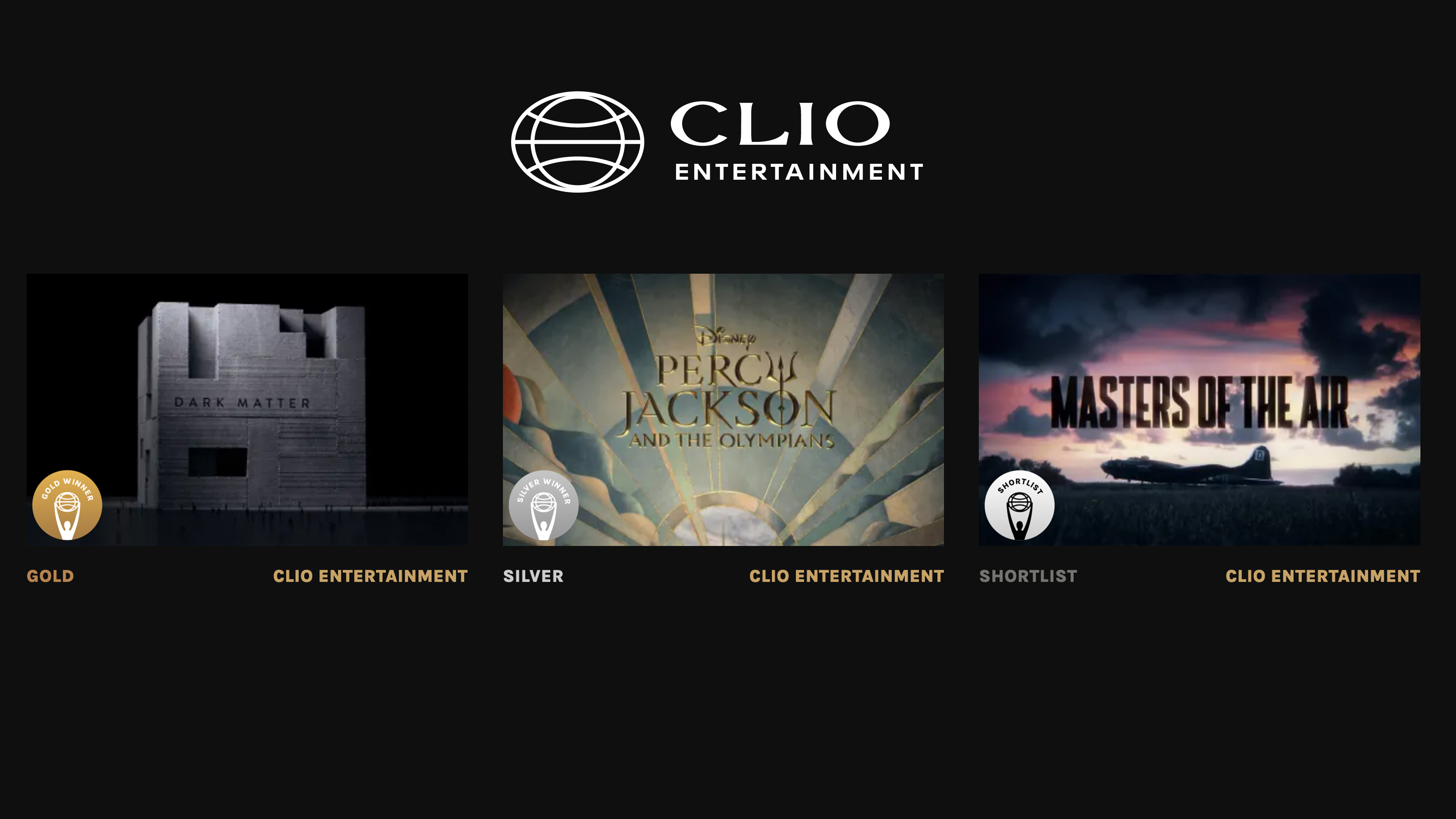 Imaginary Forces | Clios Entertainment Awards 2024