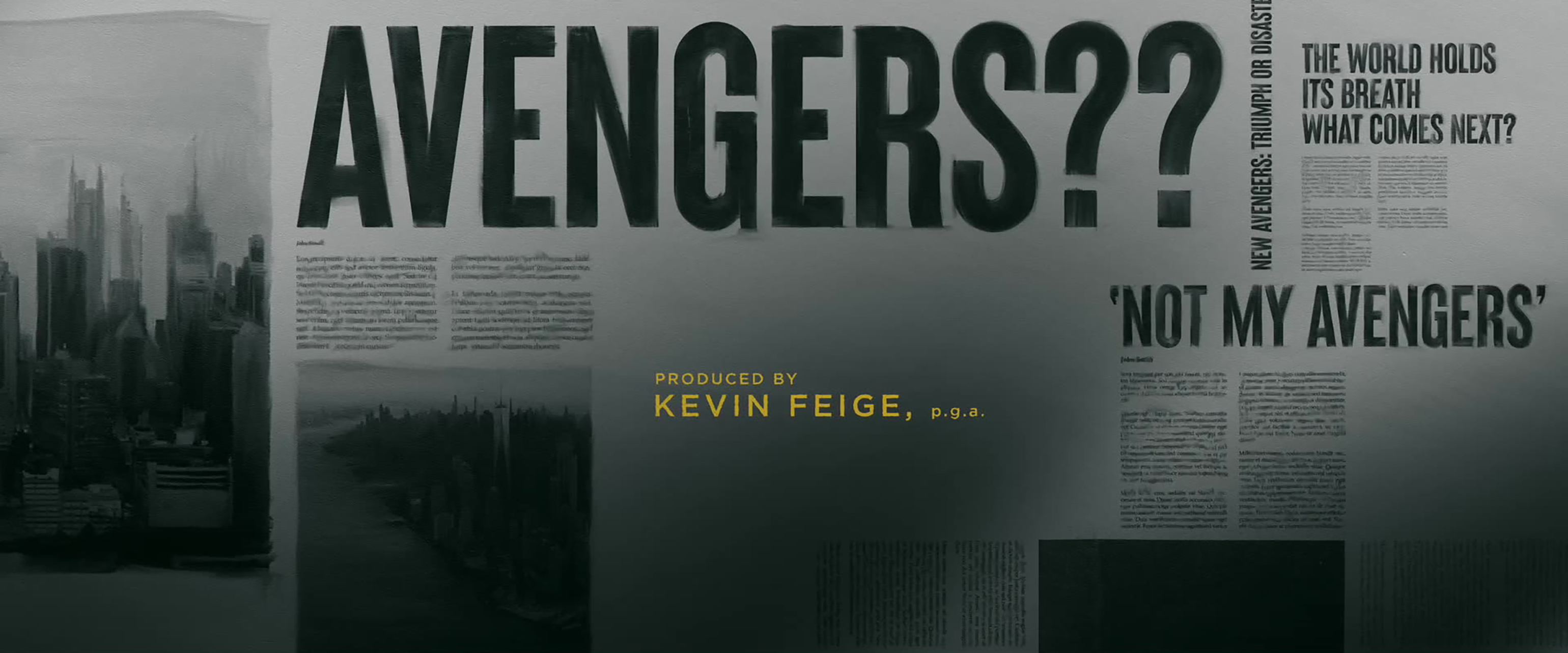 Imaginary Forces | Marvel Thunderbolts Main On End Title Sequence